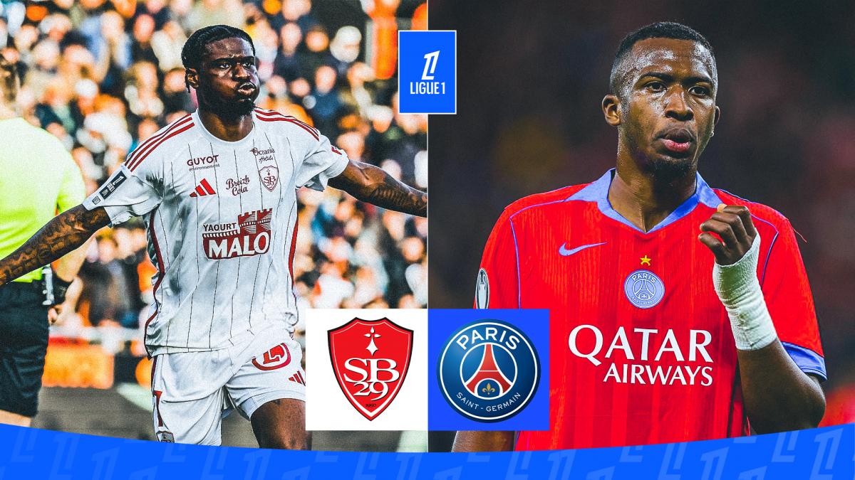 Brest – PSG: probable line-ups