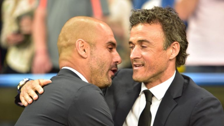 PSG: Luis Enrique's praise for Pep Guardiola