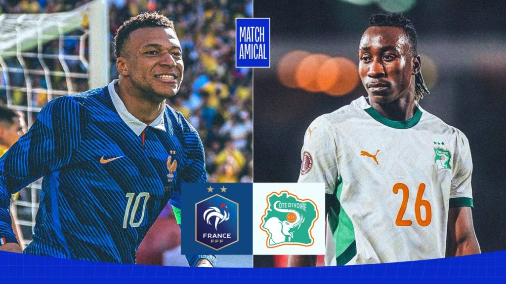 France - Ivory Coast: official line-ups